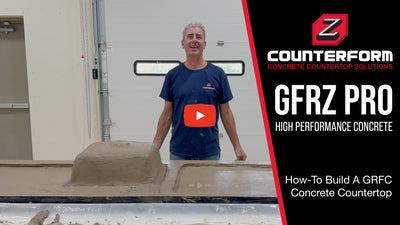 GFRZ Full Instructional Video - How to build a GFRC Countertop