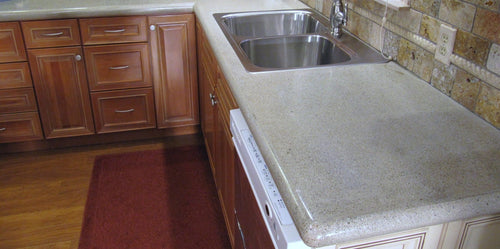 Exposing Aggregate in Concrete Countertops