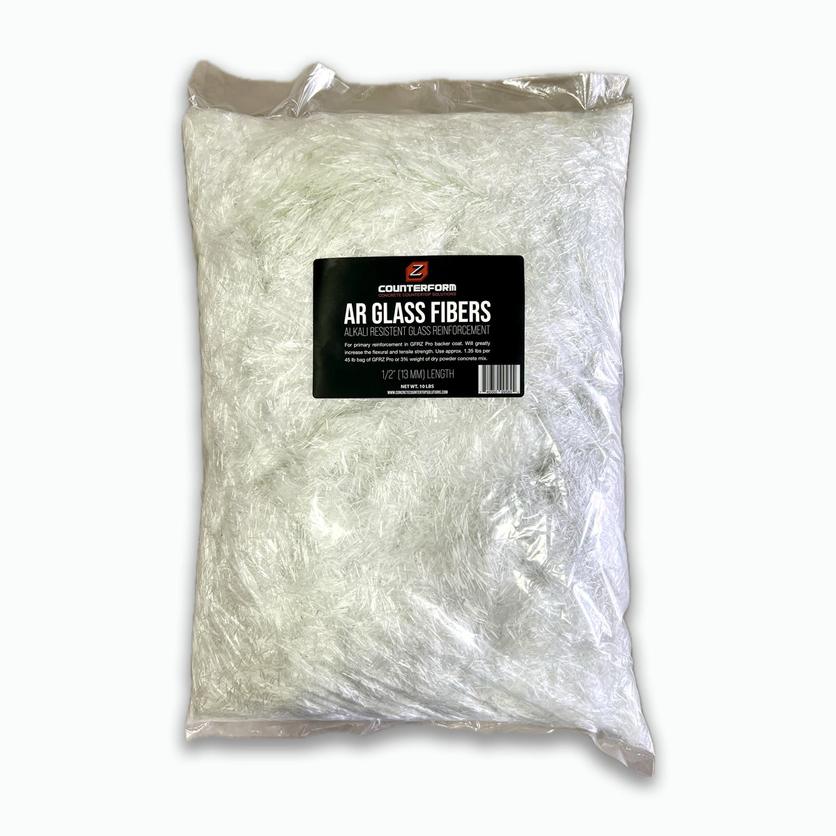 AR Glass Fibers (10 lbs) - For GFRC and SCC