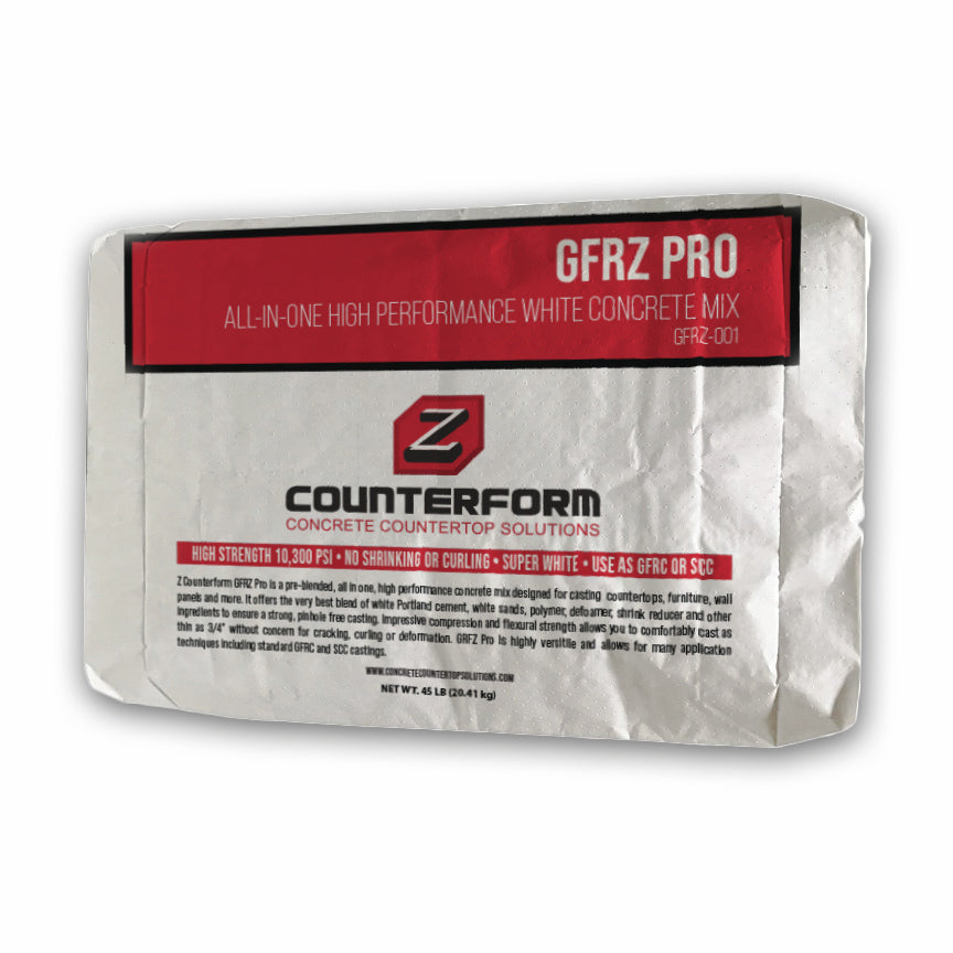 GFRZ Pro - High Performance GFRC Concrete Mix