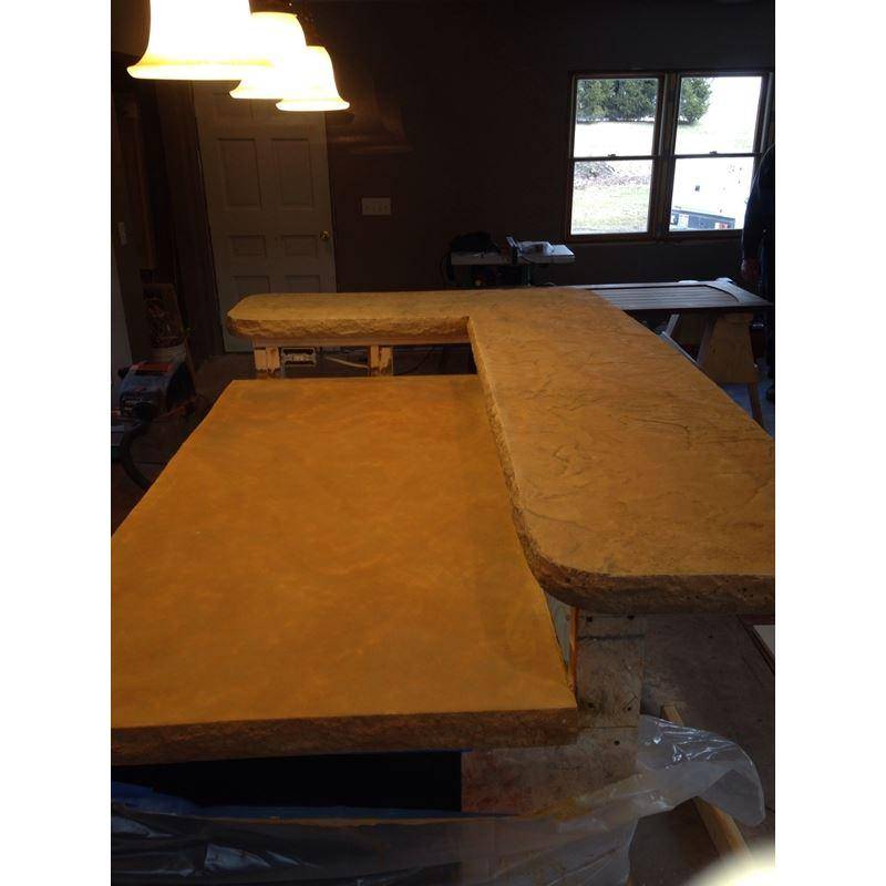 Slate Seamless Texture Mats for Concrete Countertops